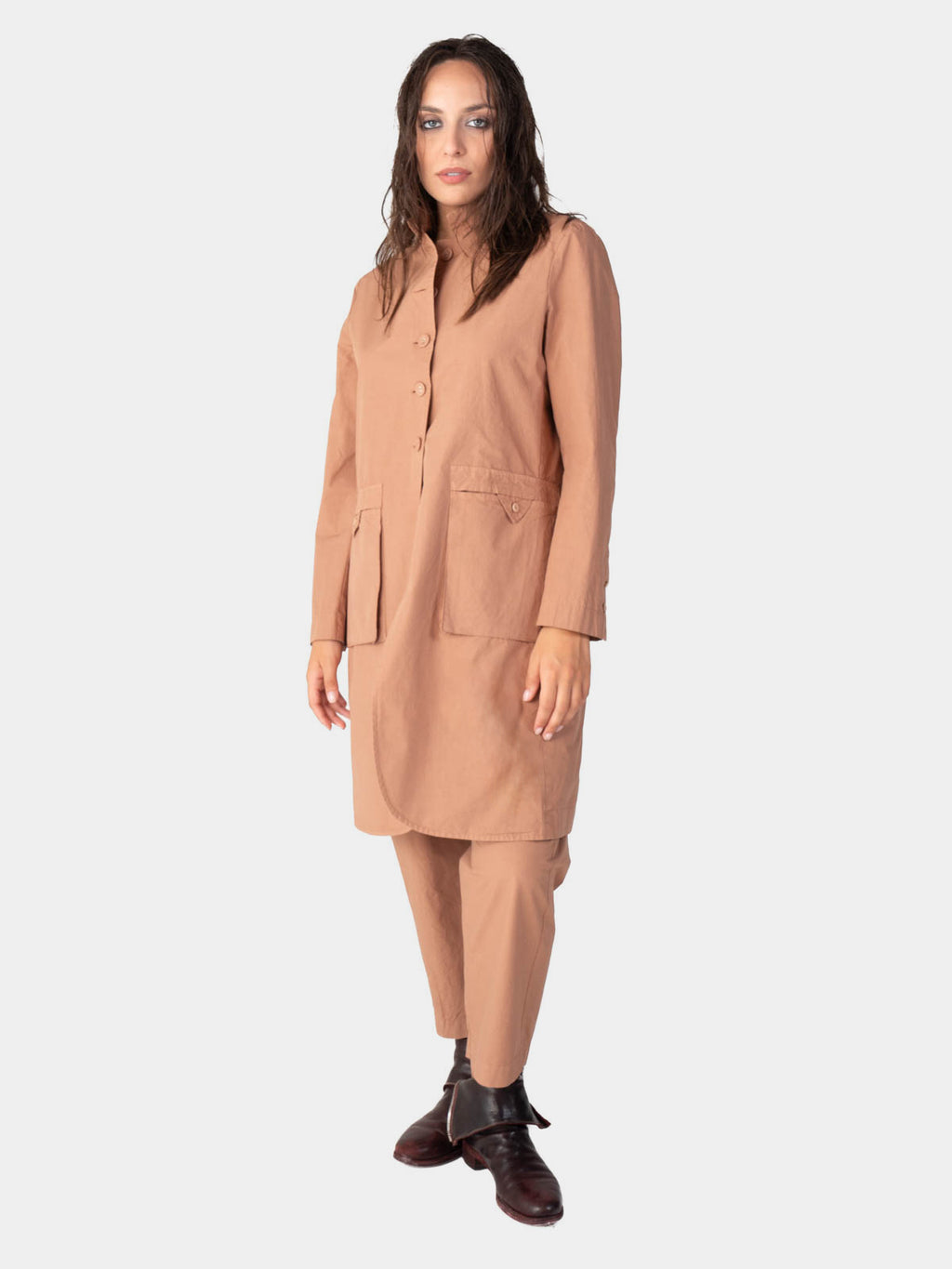 Bellow Pocket Longline Jacket – Baci Fashion